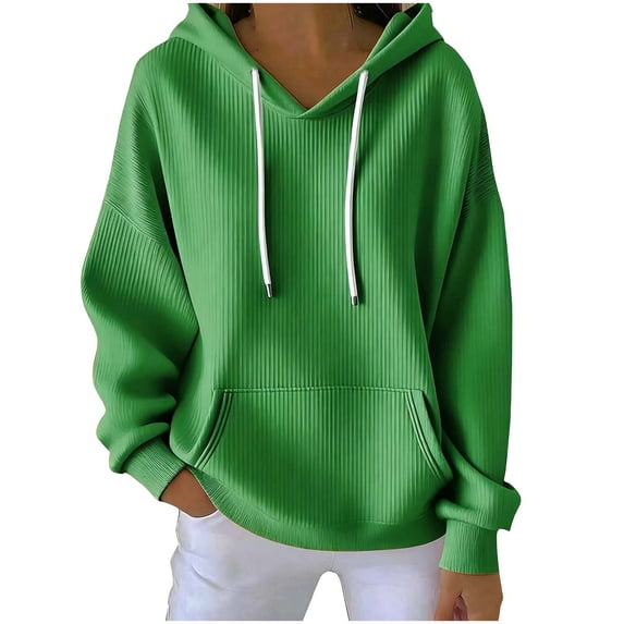 Aeguzox Hoodie for Women Crewneck Casual Comfy Fall Fashion Pullover ...