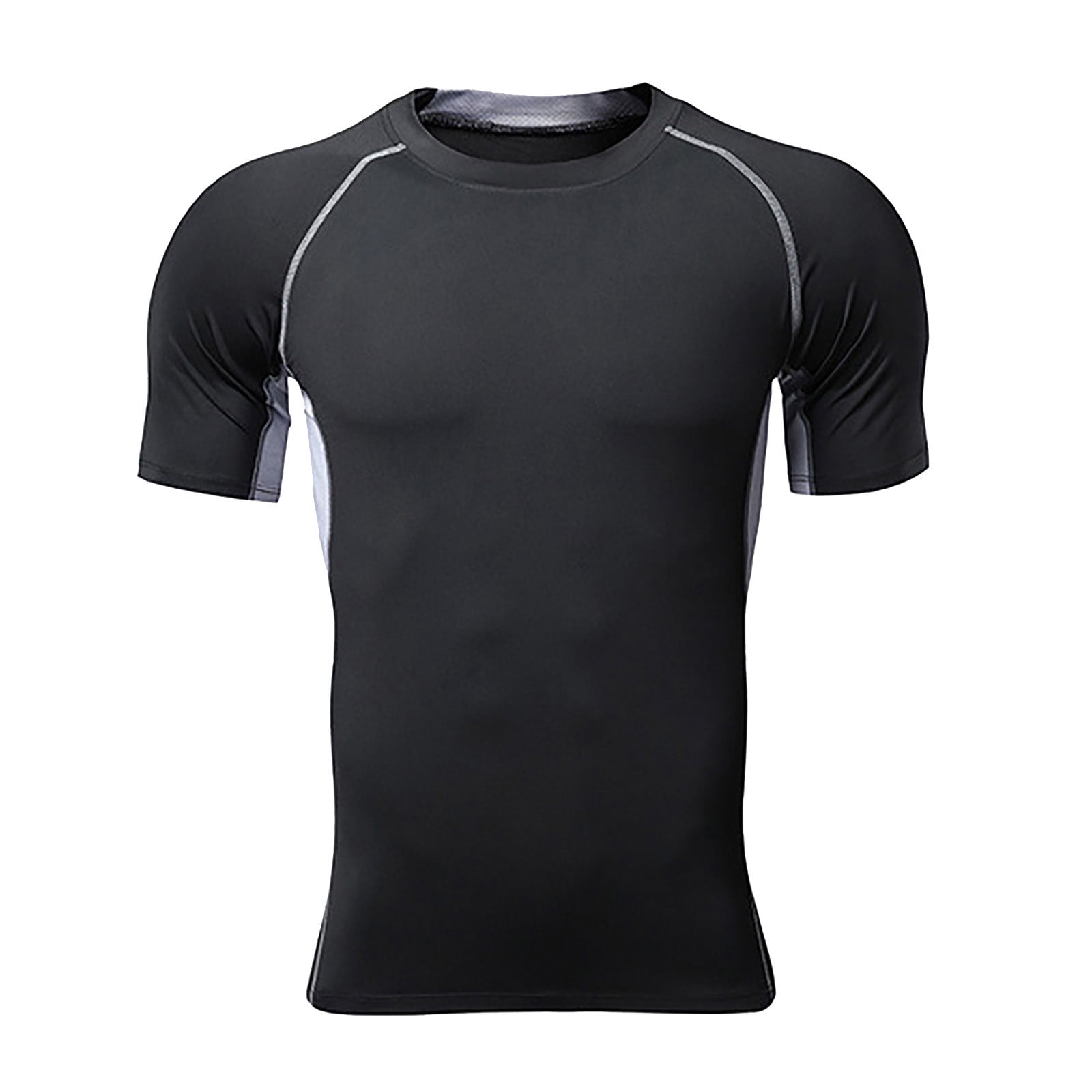 Aeguzox Men's T-shirts Athletic Fitted Round Neck Summer Training Cut ...