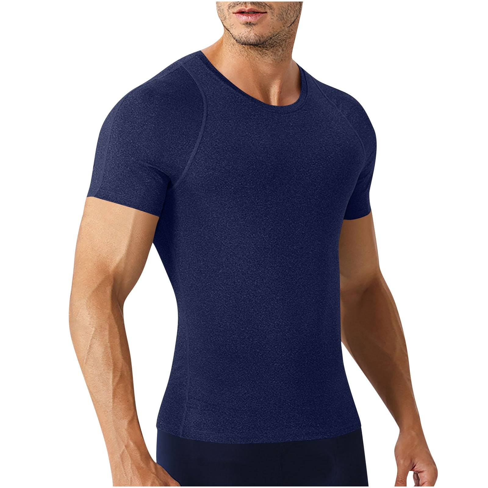 Aeguzox Men's T-shirts Tailored Training Round Neck Summer Athletic Cut ...