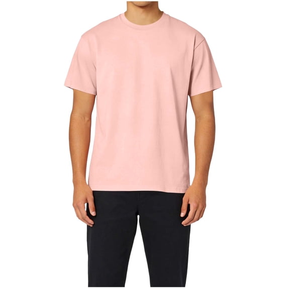 Aeguzox Mens T-shirts Basic Crew Neck Slightly Relaxed Silhouette ...