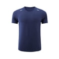 Aeguzox Mens T-shirts Elastic Solid Round Neck Design for Fitness Daily ...