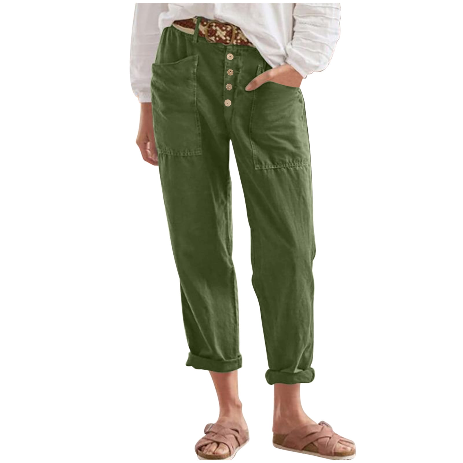 Aeguzox Pants for Women Classic Casual Style That Combines Comfort ...
