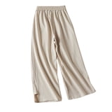 Aeguzox Pants for Women Split Hem Wide Leg Joggers Made from ...
