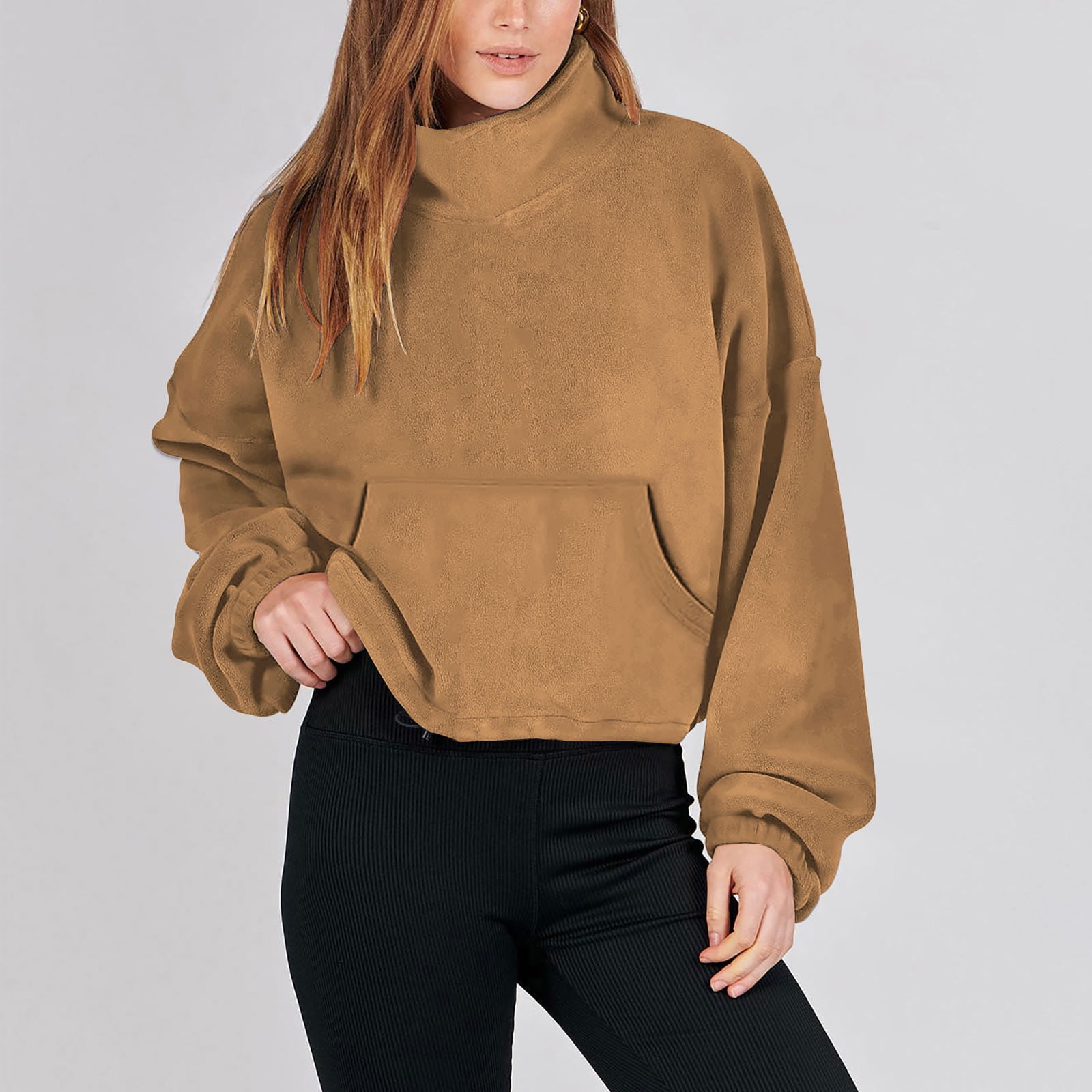 Aeguzox Sweatshirts for Women Seasonal Breathable Long Sleeve with ...