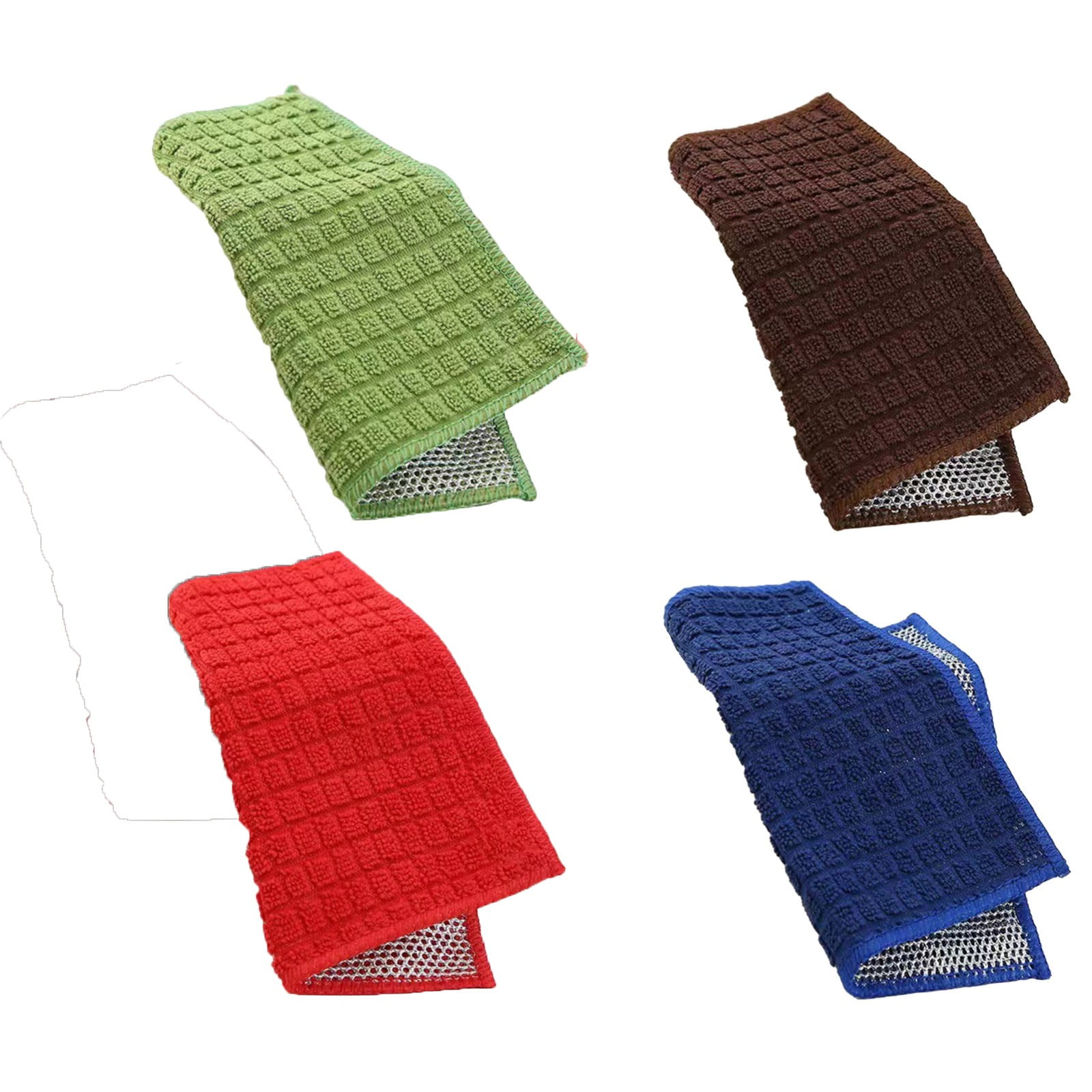 Aehas Clearance! Washing Cloth Multipurpose Wire Dishwashing Rag ...