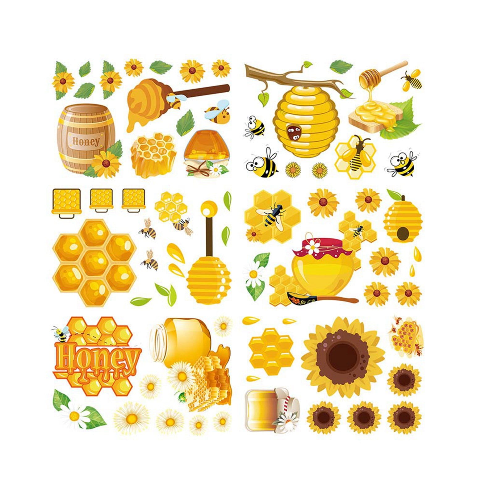 Aehas sticker prime day 2024 Collecting Flowers Electrostatic Stickers ...