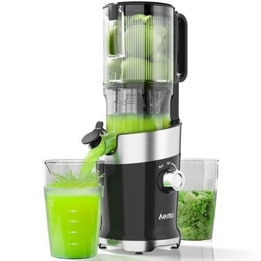 Cold Press Masticating Juicer Machines with Built-in Blades for Slicing ...