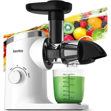 Hamilton Beach Cold Press Juicer, Silver and Black, Model 67951 ...