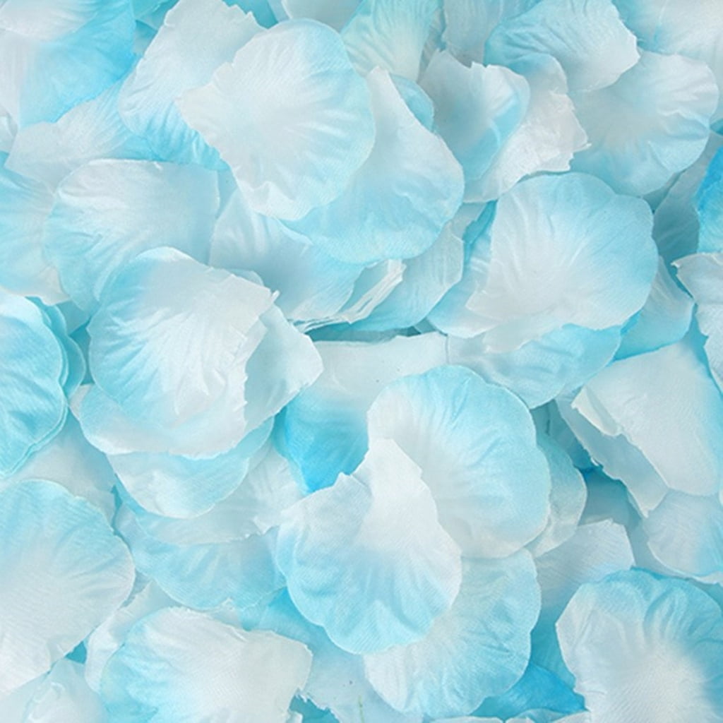 Aellinatey 1000Pcs Fabric Rose Petals Silk Flower Wedding Aisle ...