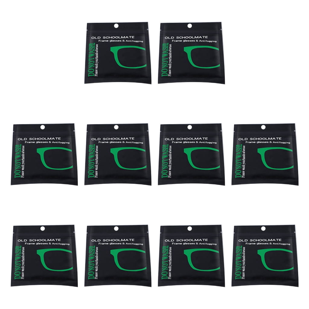 Aellinatey 10Pcs SelfSealing Eyeglass Wipes Cleaning Cloth Microfiber ...