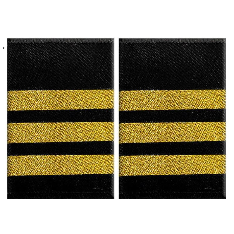 Aellinatey 1Set Captain Epaulets Pilot Uniform Epaulet Pilot Uniform ...