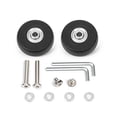Aellinatey 2PCS Quiet Rolling Suitcase Replacement Wheels Easy ...