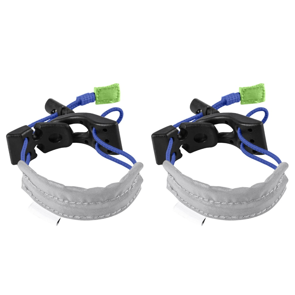 Aellinatey 2pcs Bicycles Ankle Leg Strap Adjustable Arm Band Reflective ...