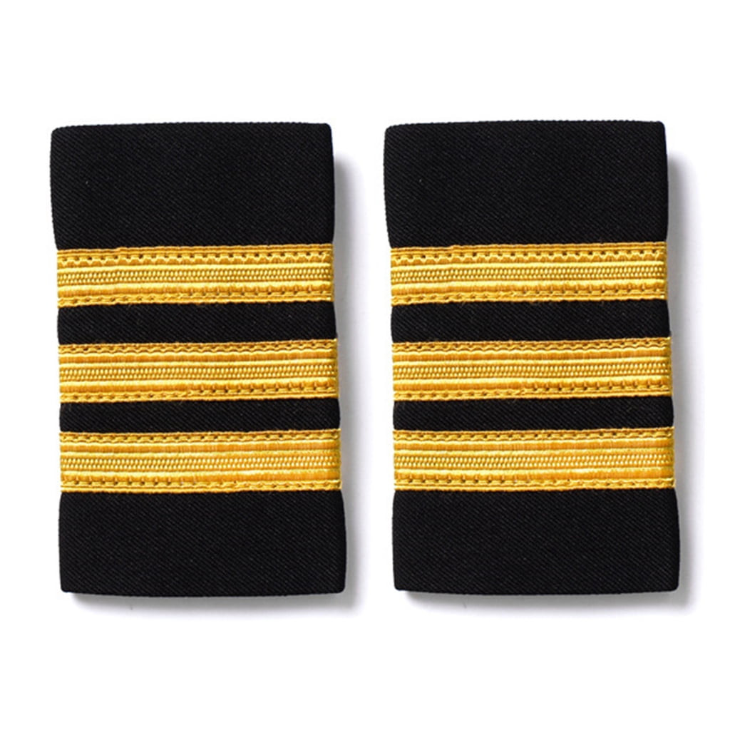 Aellinatey 2pcs Militaries Epaulettes Professional Uniform Epaulettes ...