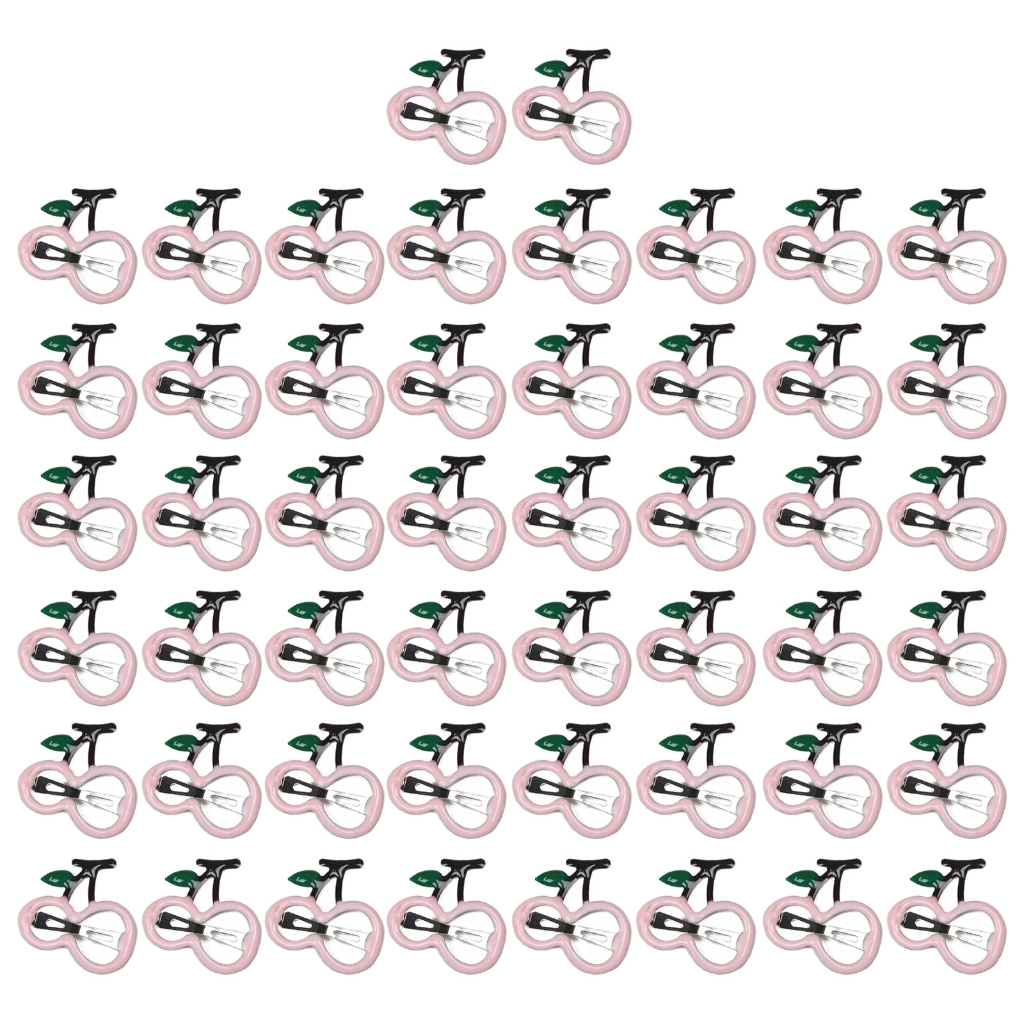 Aellinatey 50pcs Cute Fruit Hair Clip Snap Hairpins Decorative Headwear ...