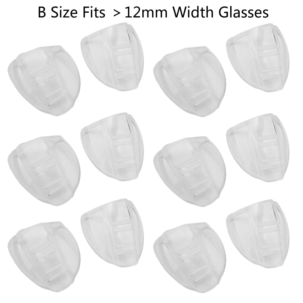 Aellinatey 6 Pairs Safety Eye Glasses Side Guard Flexible Slip On ...