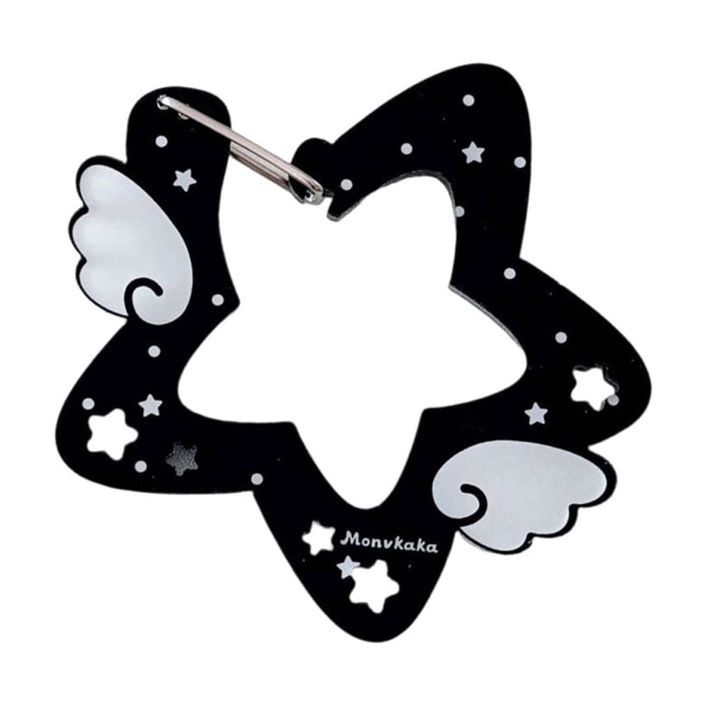 Aellinatey Acrylic Wing/Star Shape Carabiner Multifunctional Backpack ...