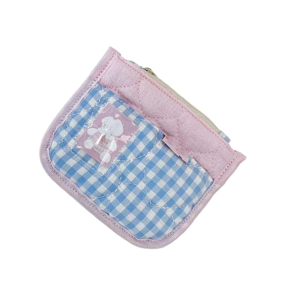 Aellinatey Adorable Fabric Card Case Coin Purse Portable Pocket Storage ...