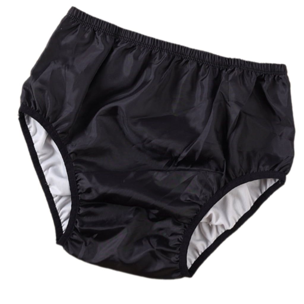 Aellinatey Adult Plastic Pants,Waterproofs Incontinence Underpants,Pull ...
