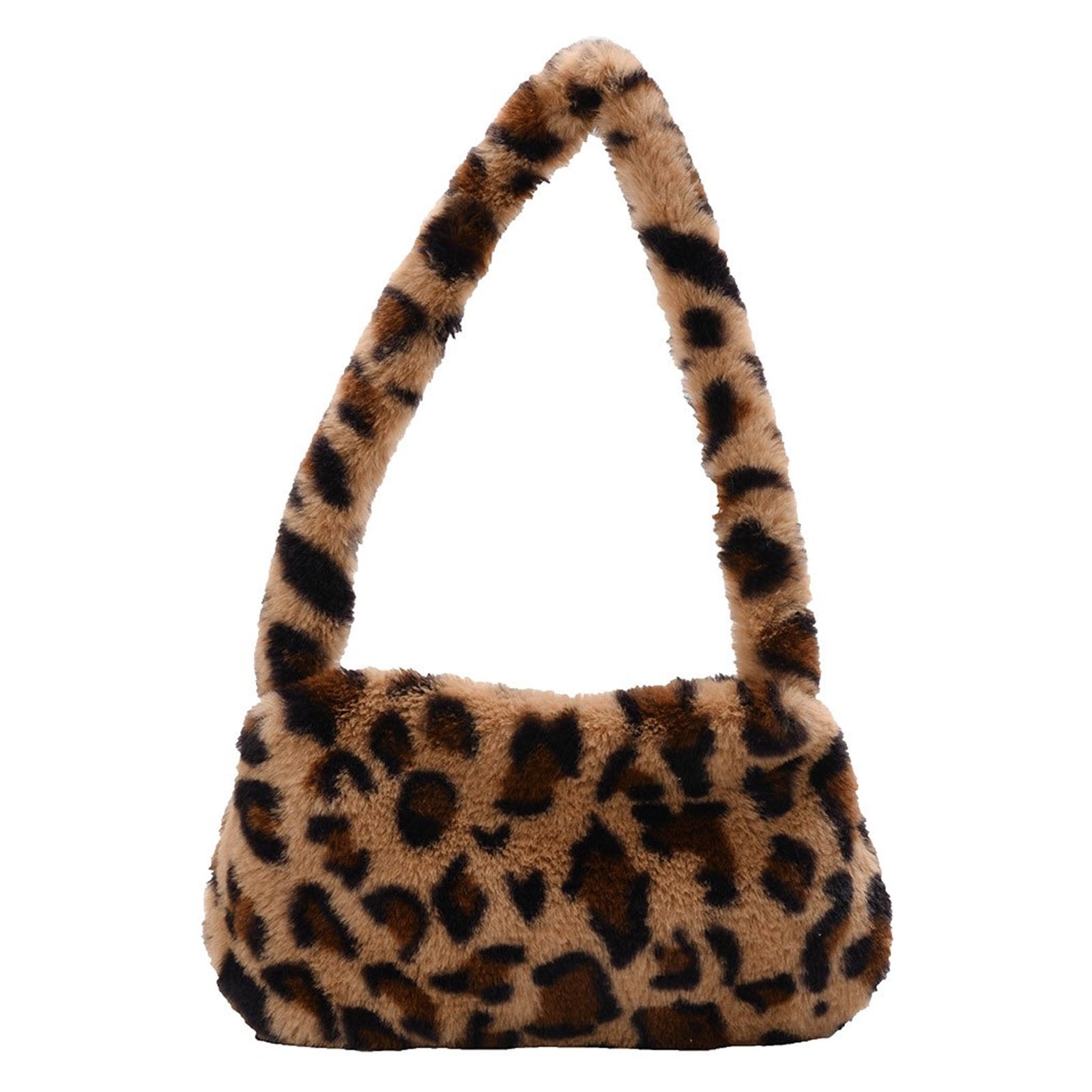 Aellinatey Animal Pattern Clutch Bag for Ladies Autumn and Winter Plush ...