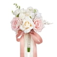 Aellinatey Artificial Flower Bride Bouquet Simulation Handheld Flower ...