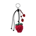 Aellinatey Bag Charm Pendant Keyring Braided Rope Keychain Charm ...