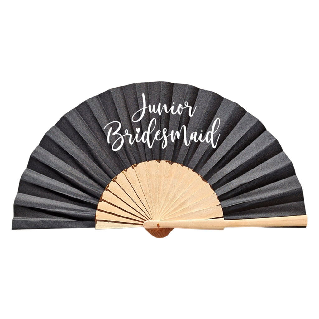 Aellinatey Biodegradable Bridal Fan White Paper For Outdoor Ceremony ...