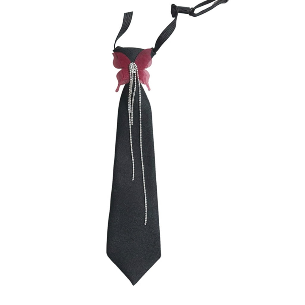 Aellinatey Butterfly JK Tie with Preepy Look School Uniform Tassels ...