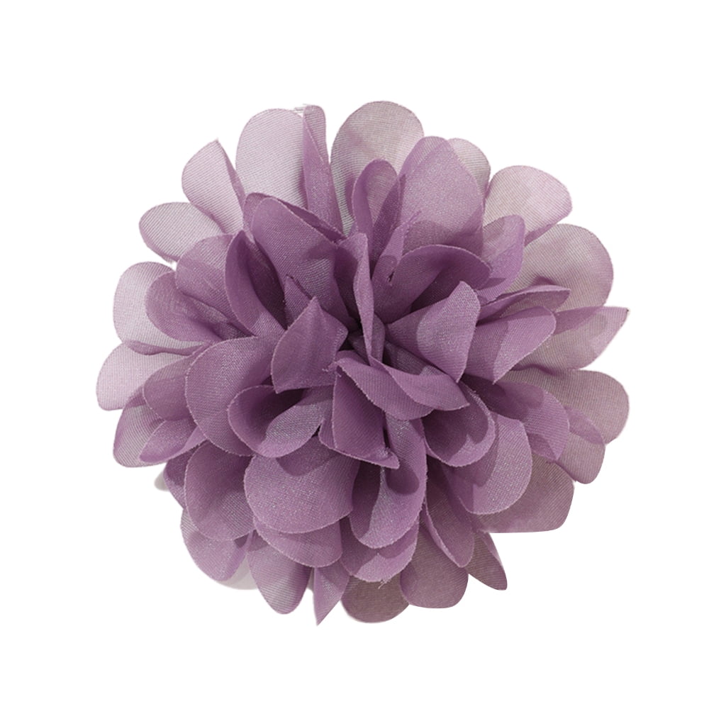 Aellinatey Camellia Shape Brooch Flower Theme Clothes Chiffon Breastpin ...