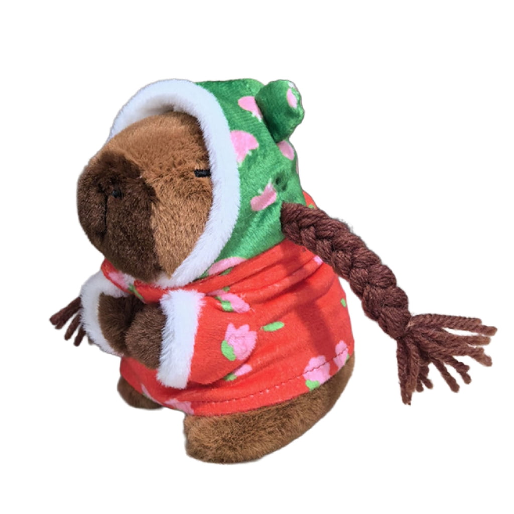 Aellinatey Capybara Keychain Bag Pendant Creative Stuffed Animal ...