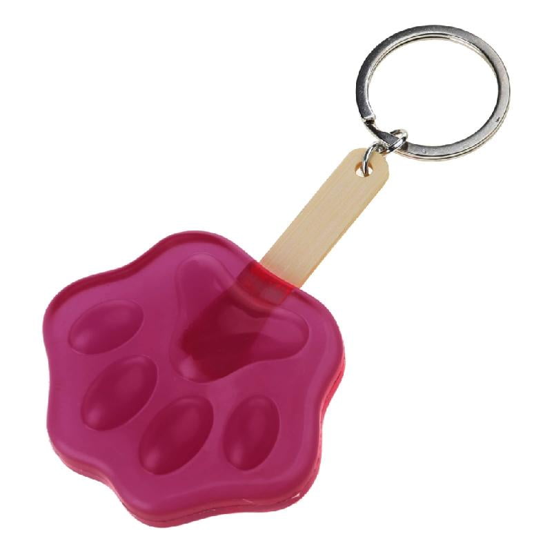 Aellinatey Cartoon Claw Keychain Cute Claw Bag Pendant Resin Material ...