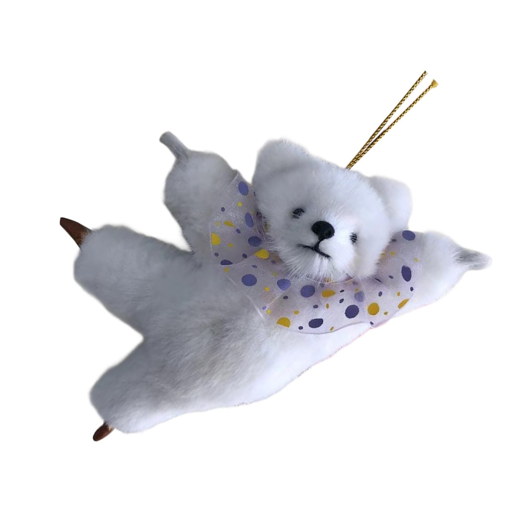 Aellinatey Cartoon Dancing Bear Plush Doll Room Bedside Pendant Bear ...
