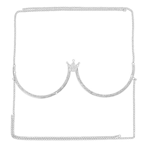 Aellinatey Chest Bracket Bra Chain Sexy Bikini Bra Body Chain Jewelry ...