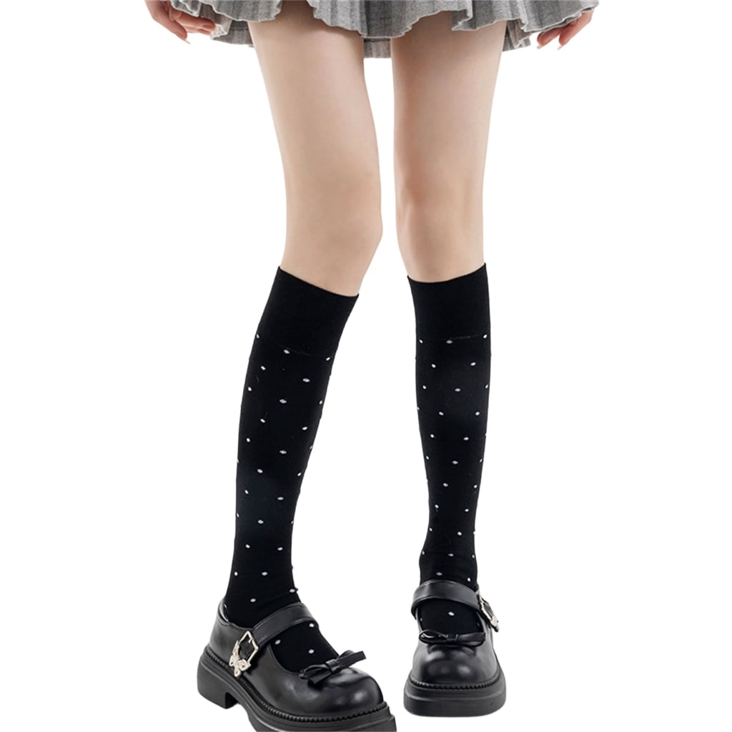 Aellinatey Comfortable Knees High Socks In Multiple Color Option Long ...