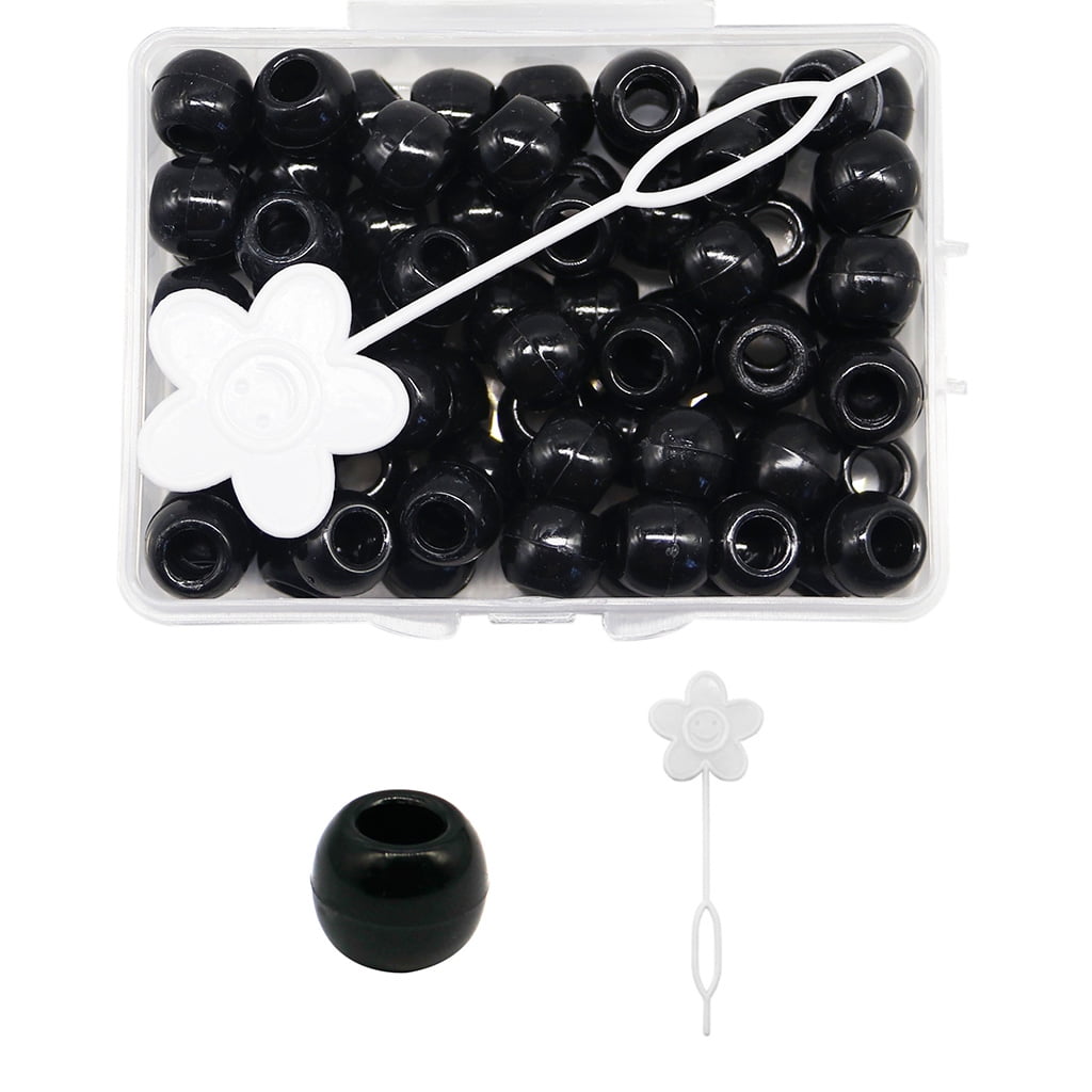 Aellinatey DIY Dreadlocks Beads Hair Jewerly Beads Braids Craft Barrel ...