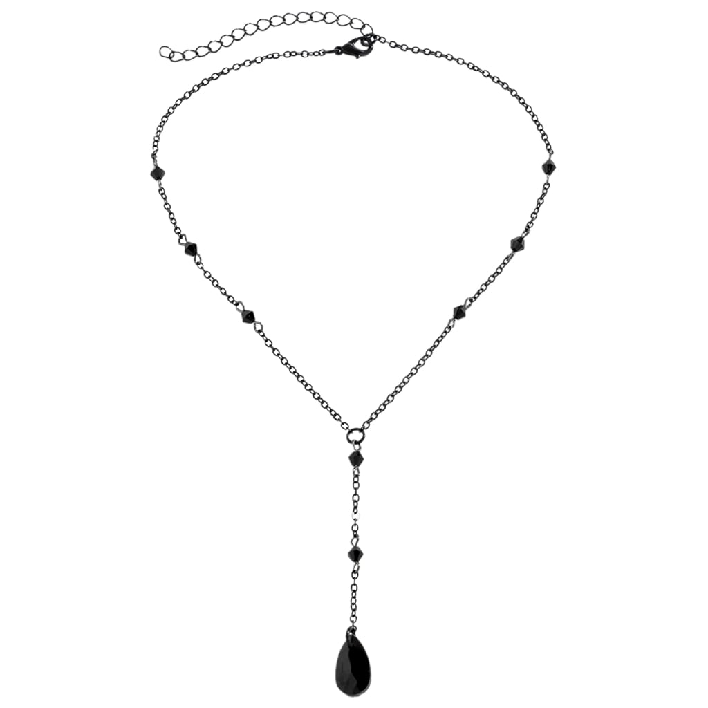 Aellinatey Elegant Blood Drop Necklace Gothic Halloween Blood Pendant ...