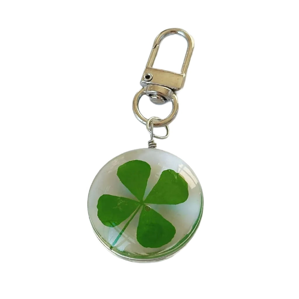 Aellinatey Elegant Four Leaf Clovers Phone Chain Personalized Keychain ...