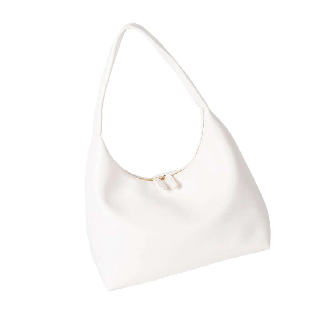 Aellinatey Elegant Simple Top Handle Purse Thin Soft PU Ergonomic ...