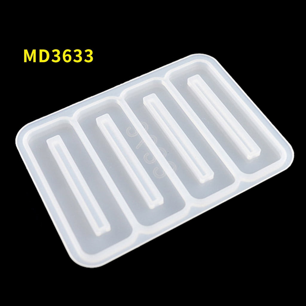 Aellinatey Epoxy Molds Hair Pin Mold Alligator Hair Clip Molds Jewelry ...