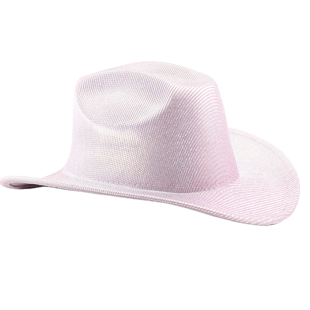 Aellinatey Fashion Bachelorette Party Hat Nightclub Cowboy Hat Wide ...