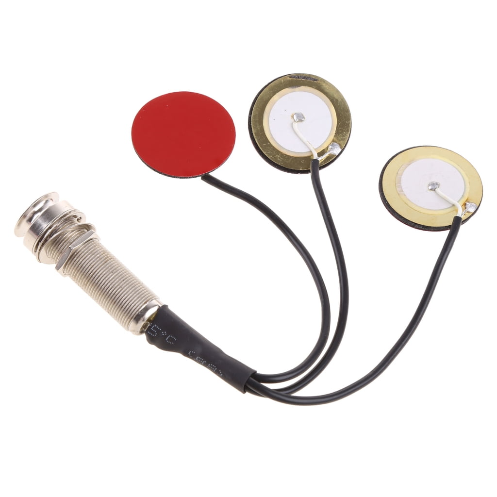 Aellinatey For Kalimba, Piezo Contact Microphone 3 Transducer Pickups ...