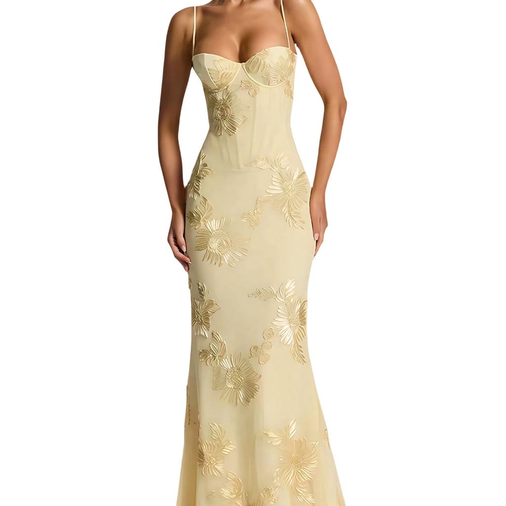 Aellinatey Formal Dresses Floor Length Bridesmaid Dresses Evening Party ...
