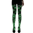 Aellinatey Glow In The Dark Spiderweb Fluorescent Nylon Tights Night ...