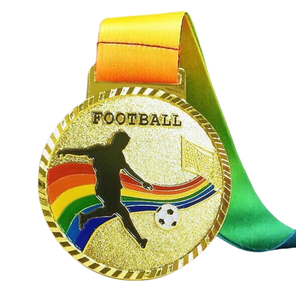 Aellinatey Gold/Silver/Bronze Metal Prizes Awards Soccer Medals for ...