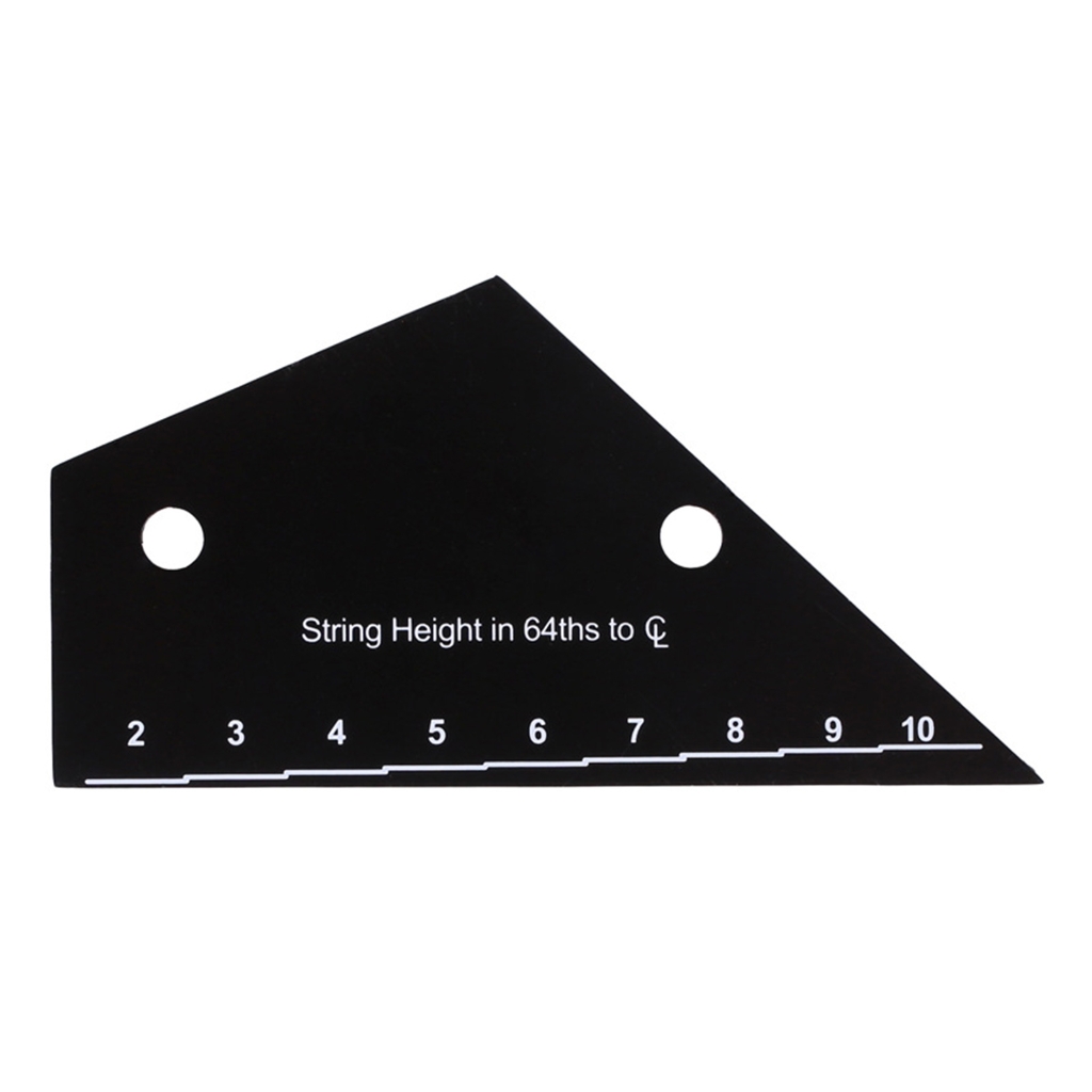 Aellinatey Guitar Luthier Tool Ruler String Action Gauges String Height ...