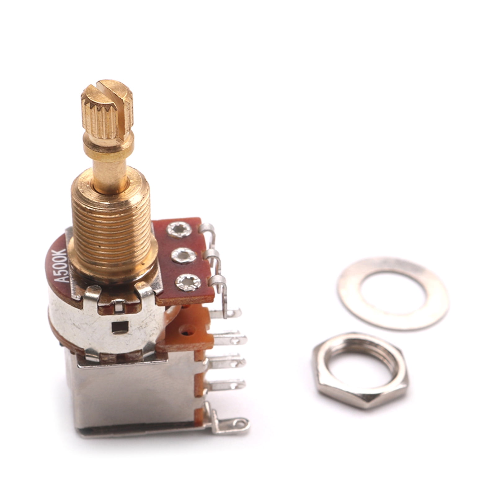 Aellinatey Guitar Switch Knob Press Guitars Control Pot Potentiometer ...