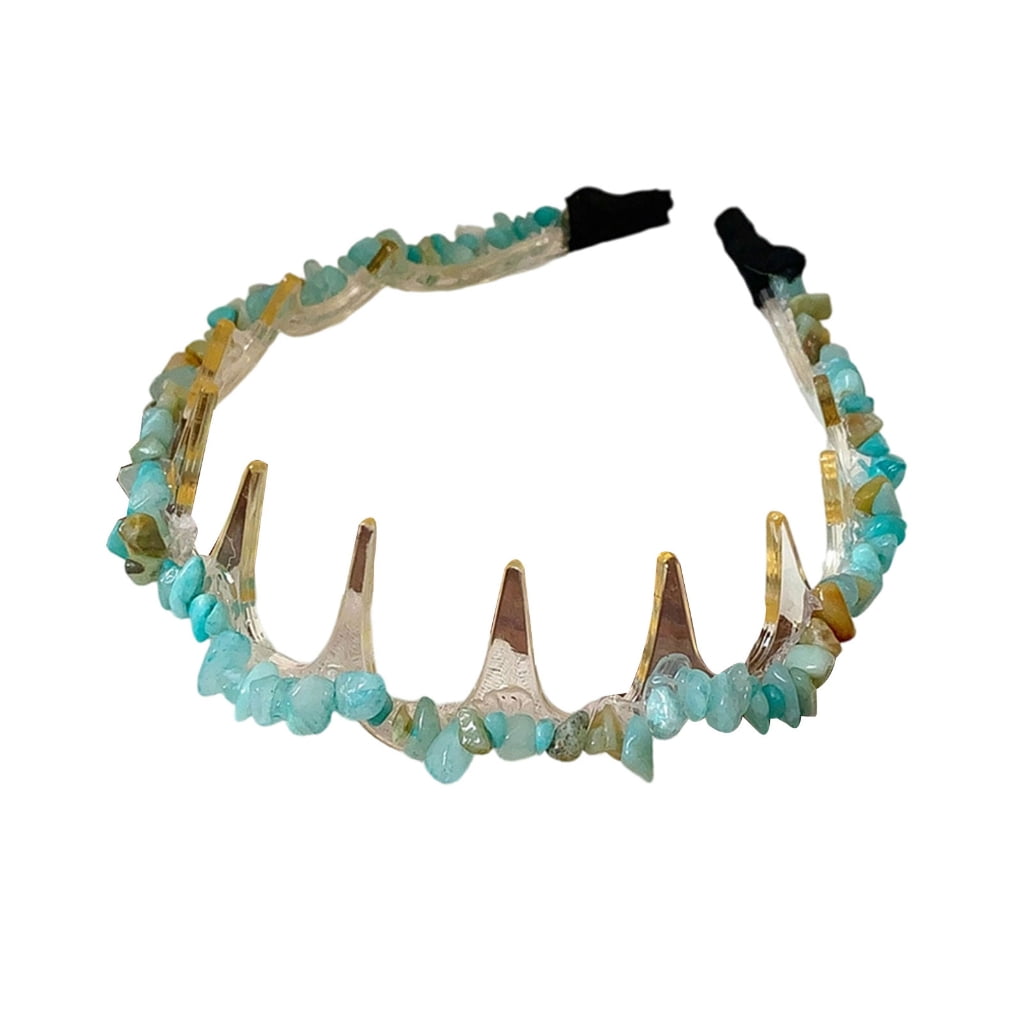 Aellinatey Hair Accessory Hair Hoops Acrylic Stones Trendy Hair Clip ...