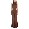 Aellinatey Halter Neck Sleeveless Backless Cocktail Dresses Womens ...
