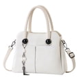 Aellinatey Handbags for Women PU Leather Top Handle Bags with Imitation ...