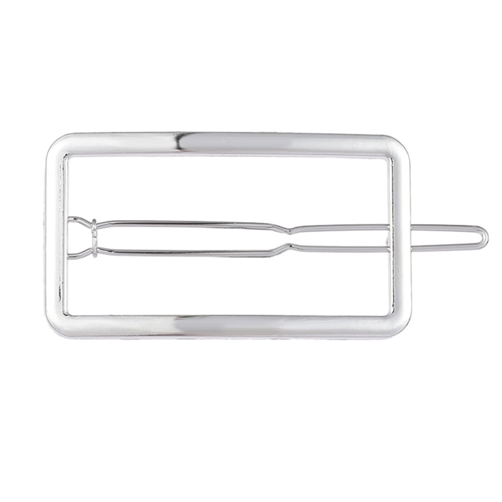 Aellinatey Heart Hair Pins Star Barrettes Metal Hair Clip Silver Moon ...
